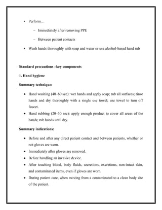 Standard safety measures | DOCX