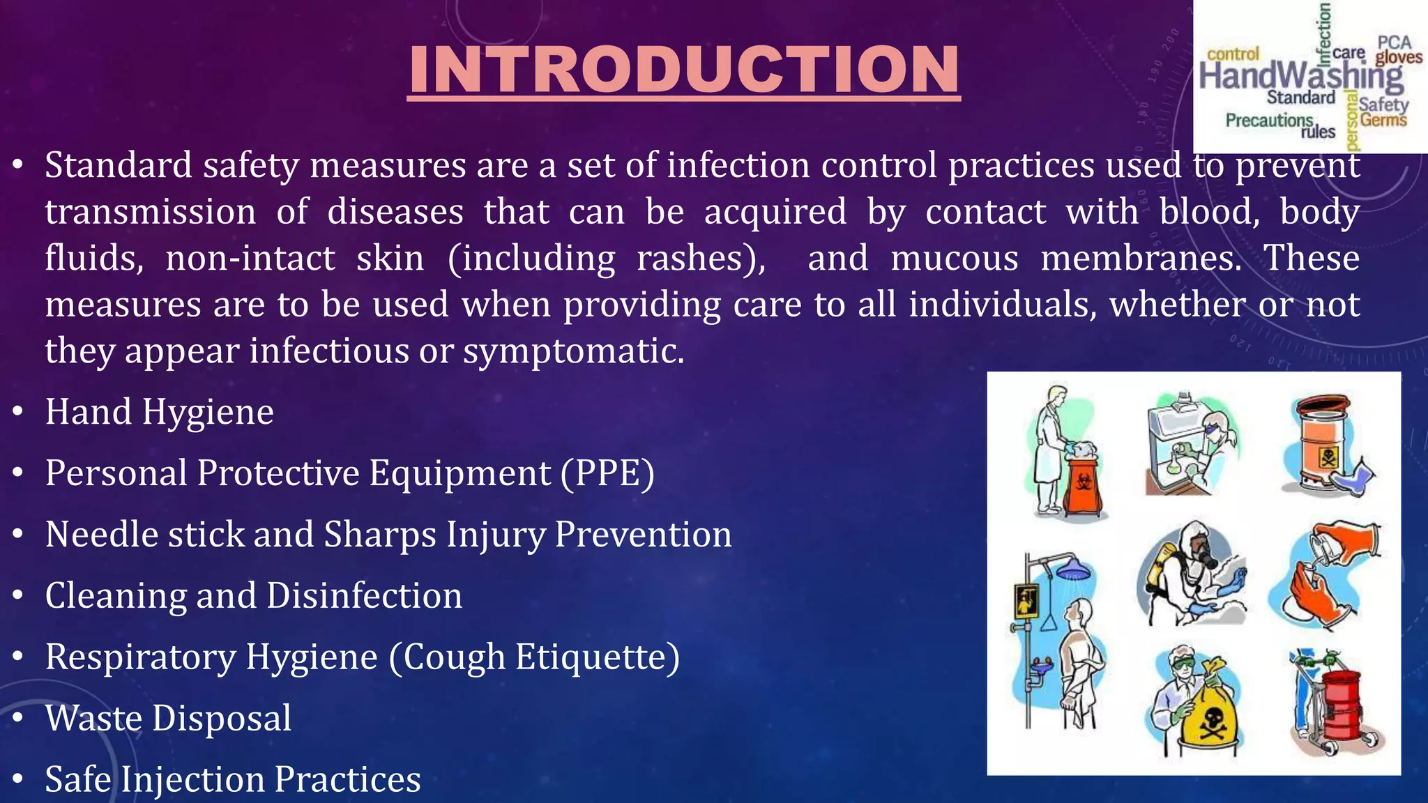 Standard safety measures | PPTX