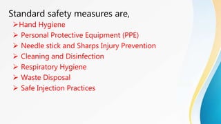 Standard safety measures | PPTX