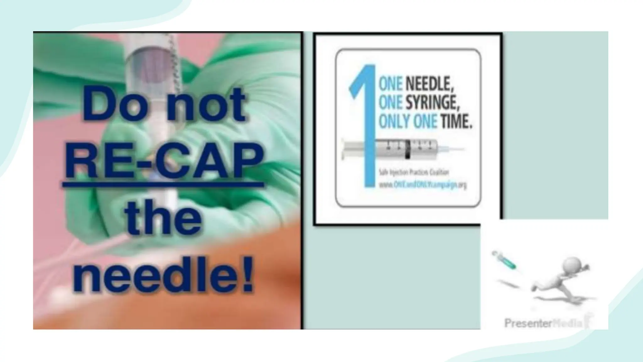 standard safety precaution presentation slide | PPTX