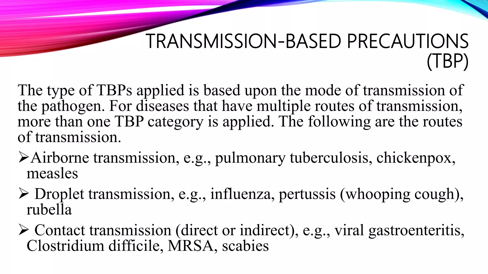 Standard safety precautions | PPTX