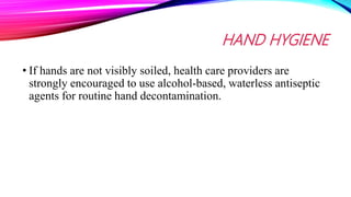 Standard safety precautions | PPTX