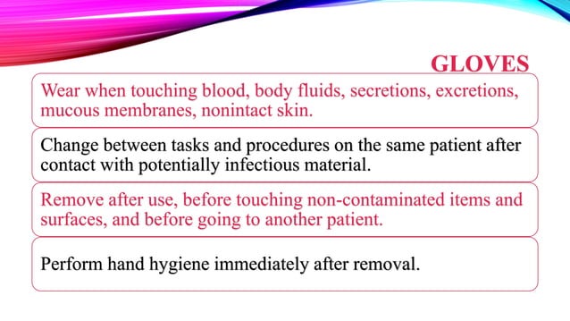 Standard safety precautions | PPTX | Infectious Diseases | Diseases and ...