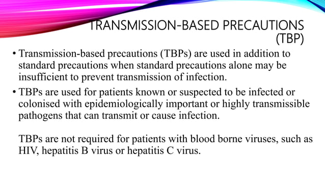 Standard safety precautions | PPTX | Infectious Diseases | Diseases and ...