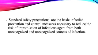 Standard safety precautions | PPT