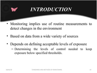 Standards and methods of monitoring | PPS