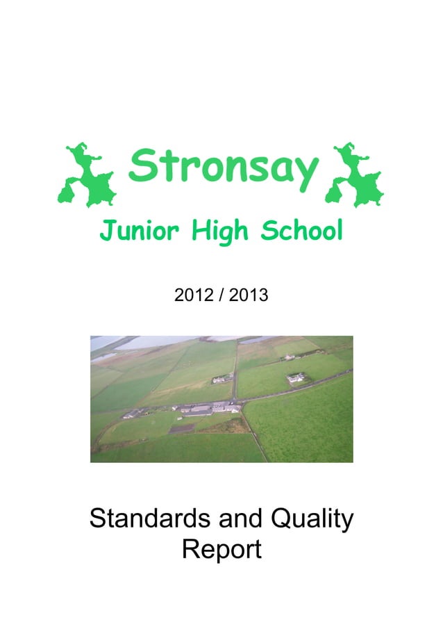 Standards and quality report2012 13v2 | PDF