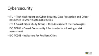 Standards – building blocks of the Smart City - Michael Mulquin | PPT