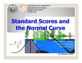 Standard Score And The Normal Curve | PDF