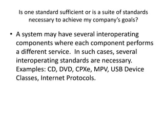 Standards Development | PPT
