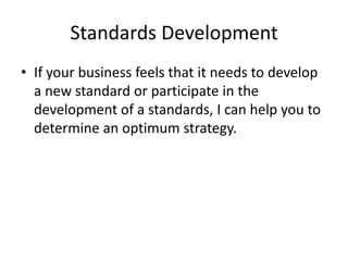 Standards Development | PPSX