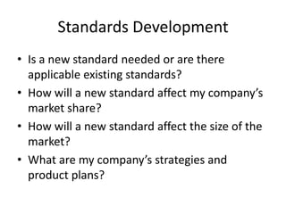 Standards Development | PPSX