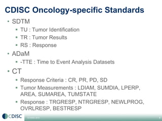 Standards-driven Oncology Studies | PDF