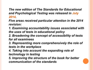Standards for Educational and Psychological Testing.pptx