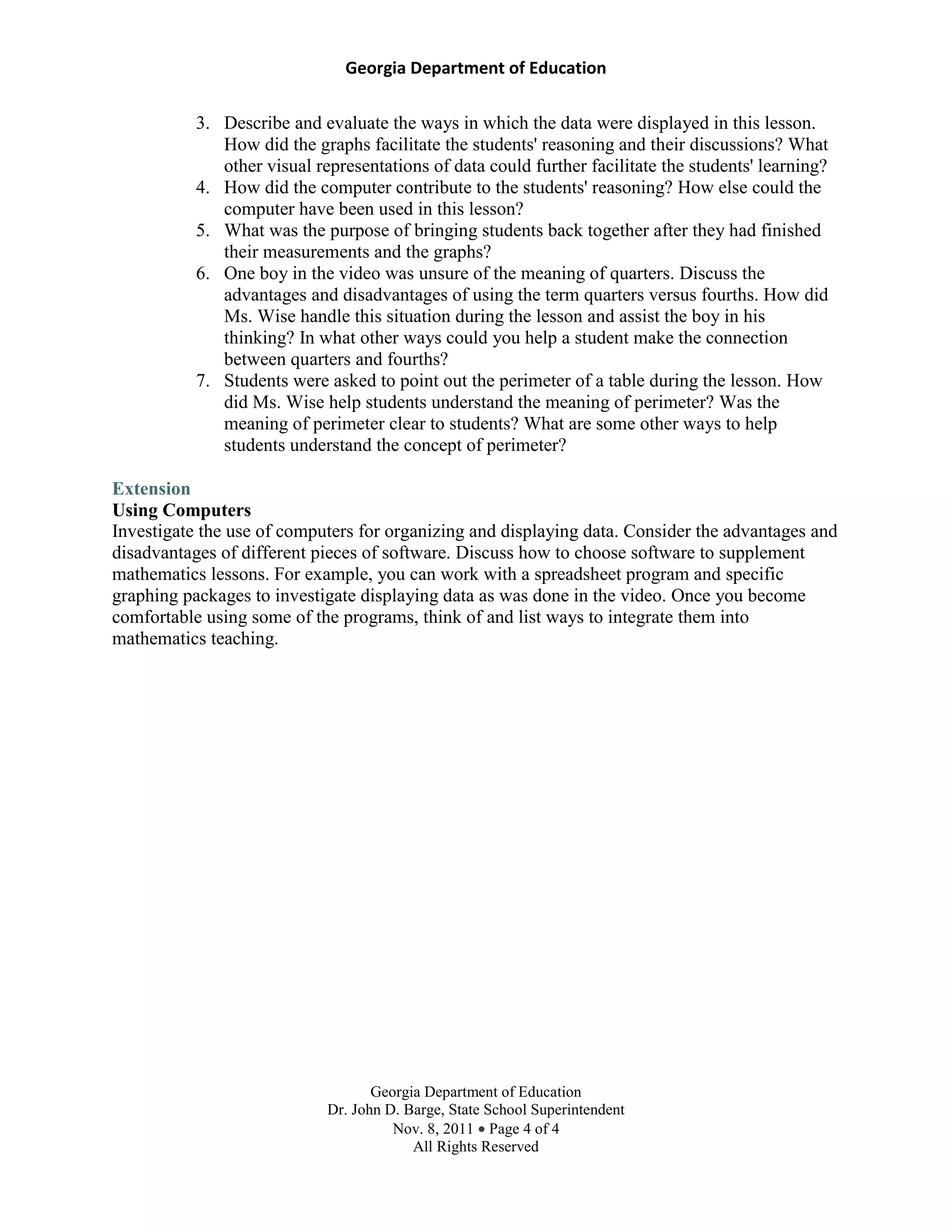 Standards for Mathematical Practice | PDF