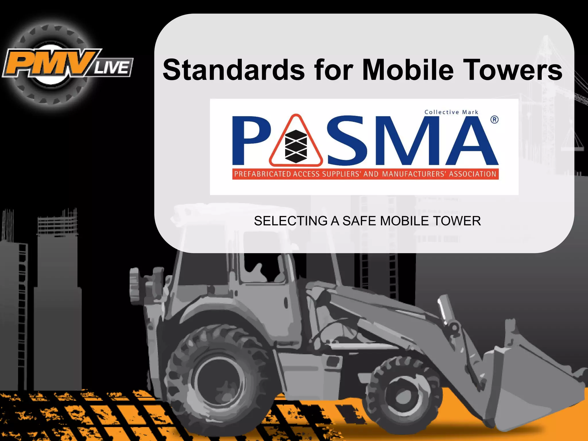 Standards for mobile towers | PDF