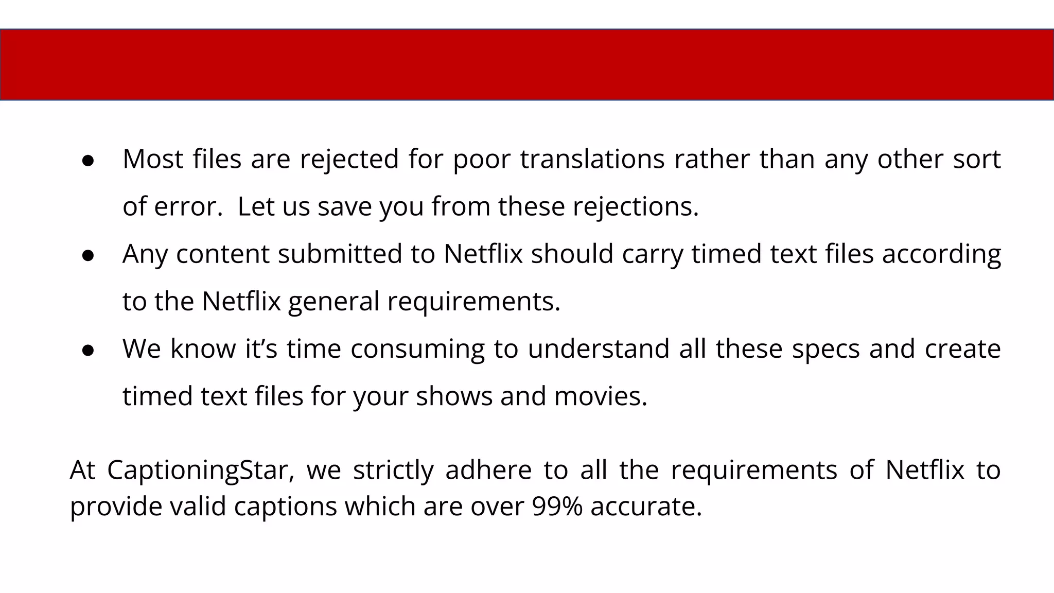Standards for netflix subtitling and closed captioning | PDF