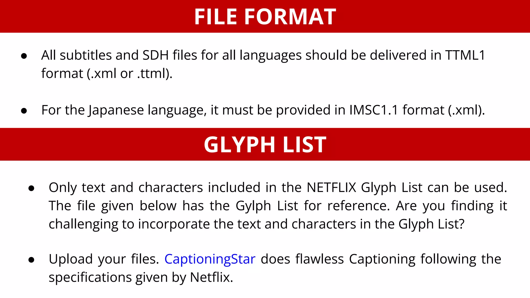 Standards for netflix subtitling and closed captioning | PDF