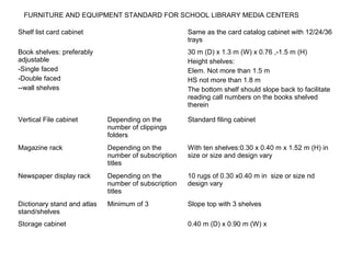 Standards for philippine libraries school library media centers | PPT