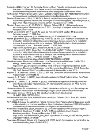 Standards for regulating environmental impact of wind turbines.pdf