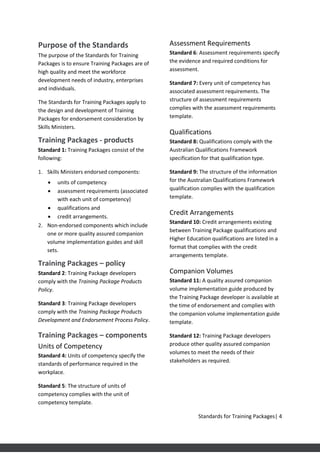 Training and Assessment Standards for Training Packages.pdf