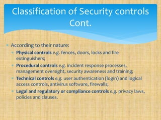Standards & Framework.ppt | Information and Network Security | Computing