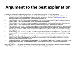 Standards in critiquing historical data | PPT