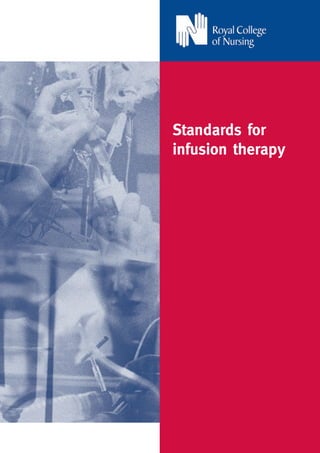 Standards Infusion Therapy | PDF