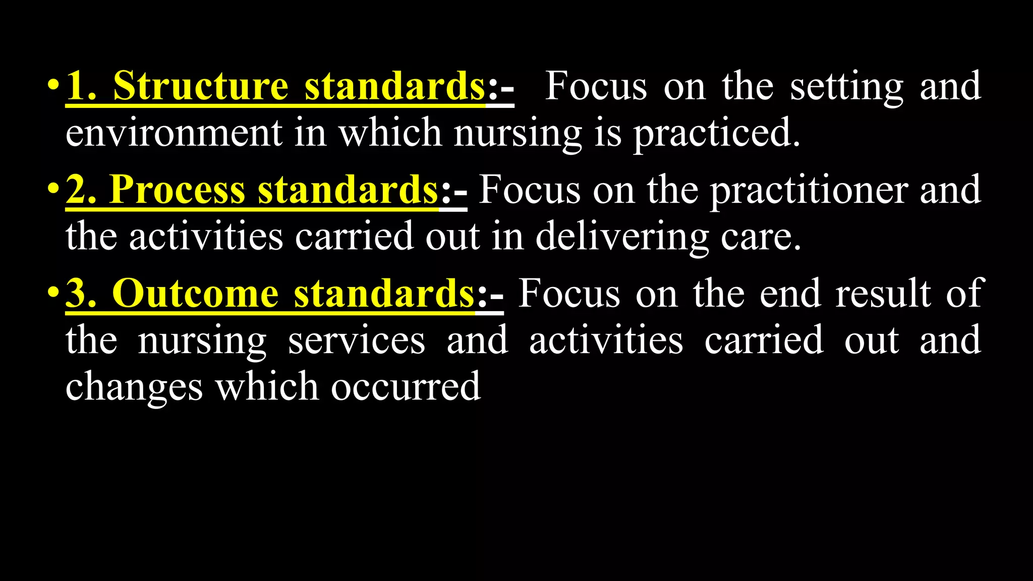 standards in nursing.pptx