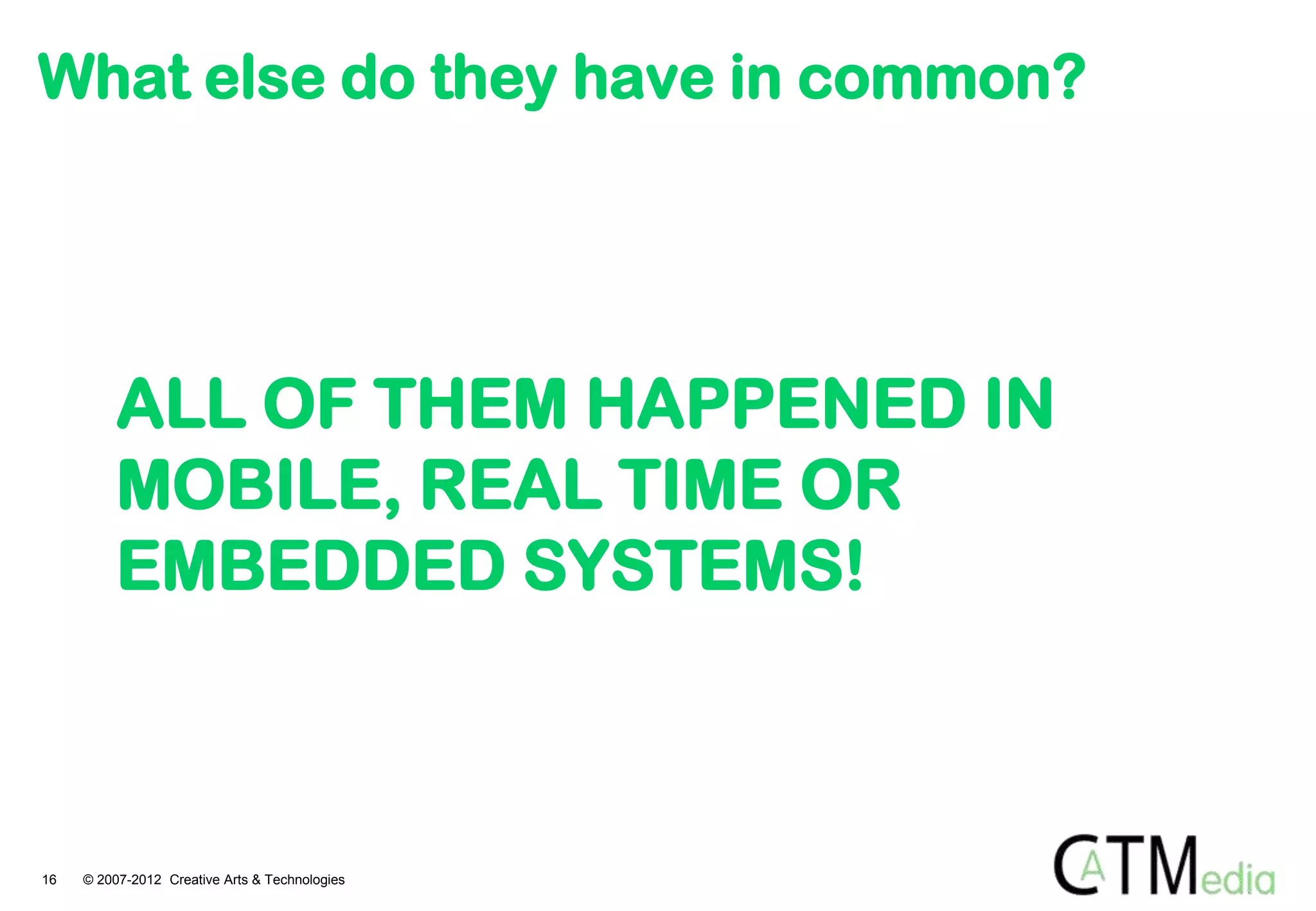 Standards for the Future of Java Embedded | PPT
