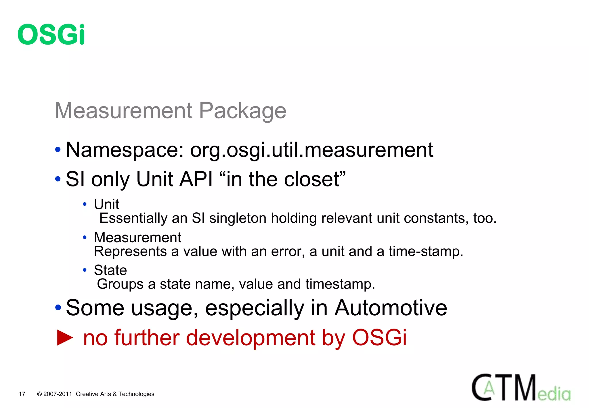 Standards for the Future of Java Embedded | PPT