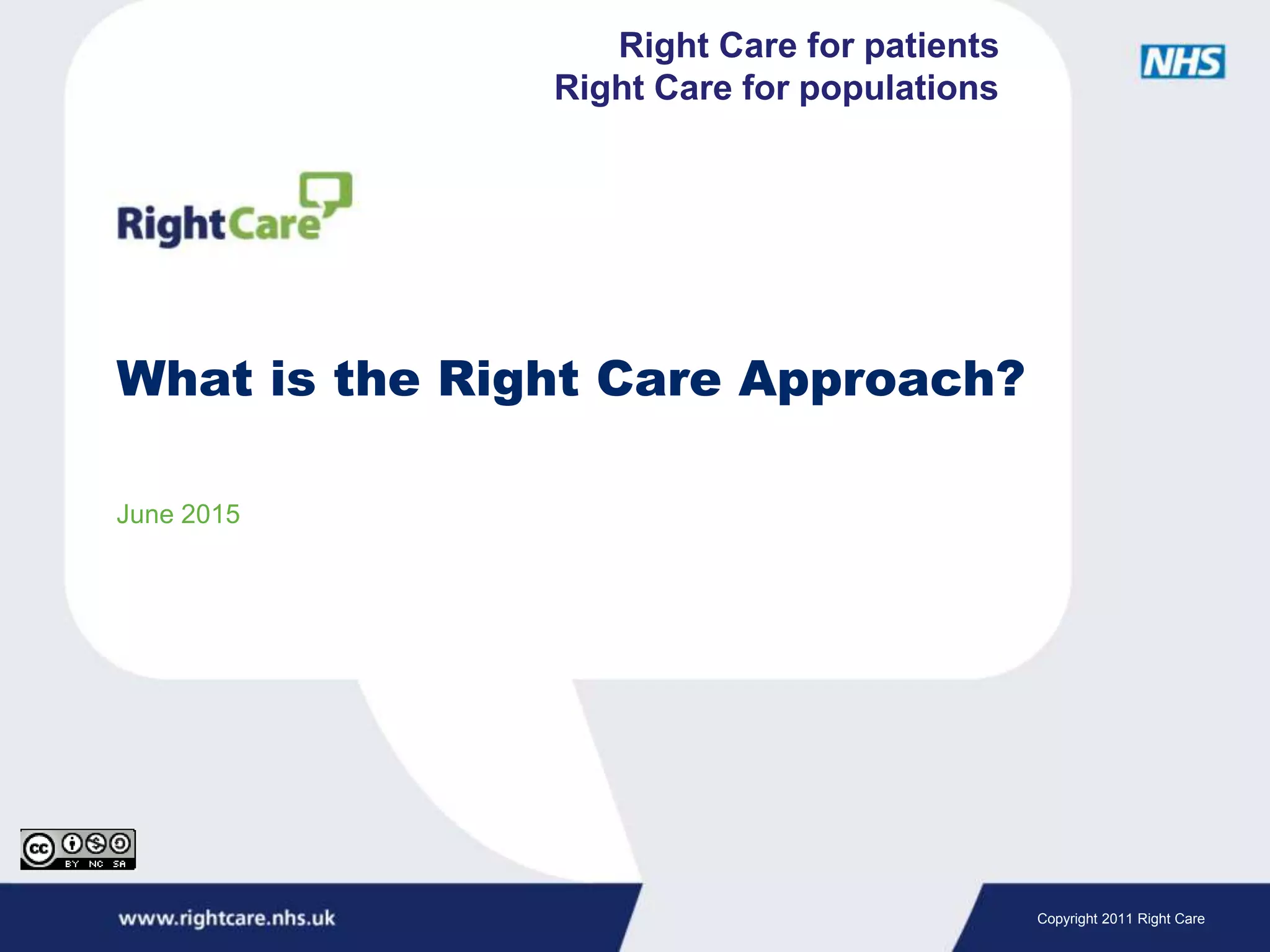 Right Care Overview and National Roll Out | PPTX