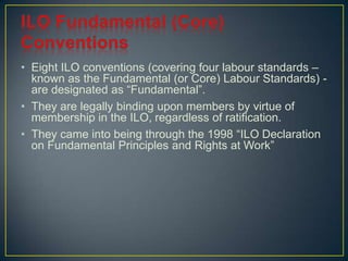 Standards of international labour | PPTX