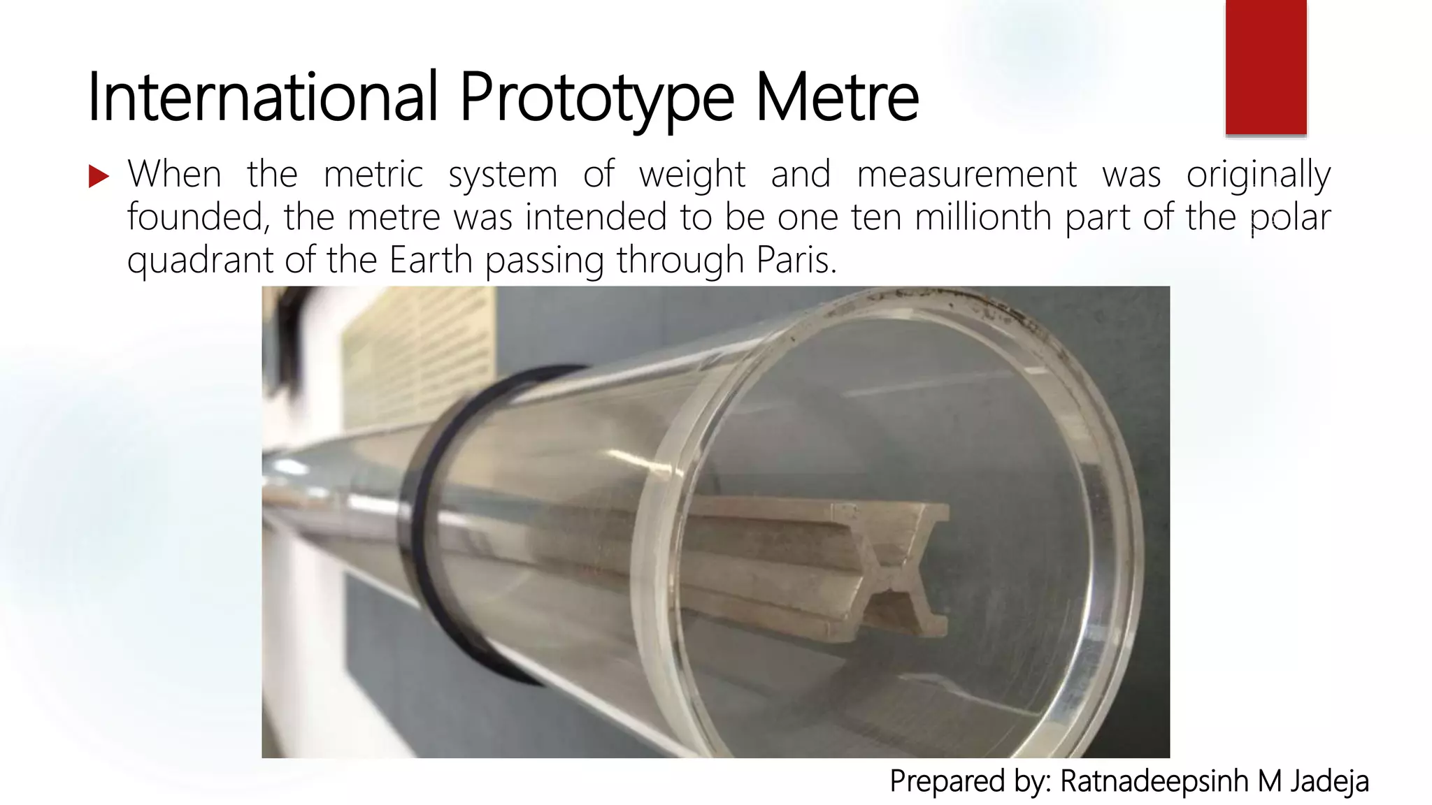 Standards of Measurement | PPTX
