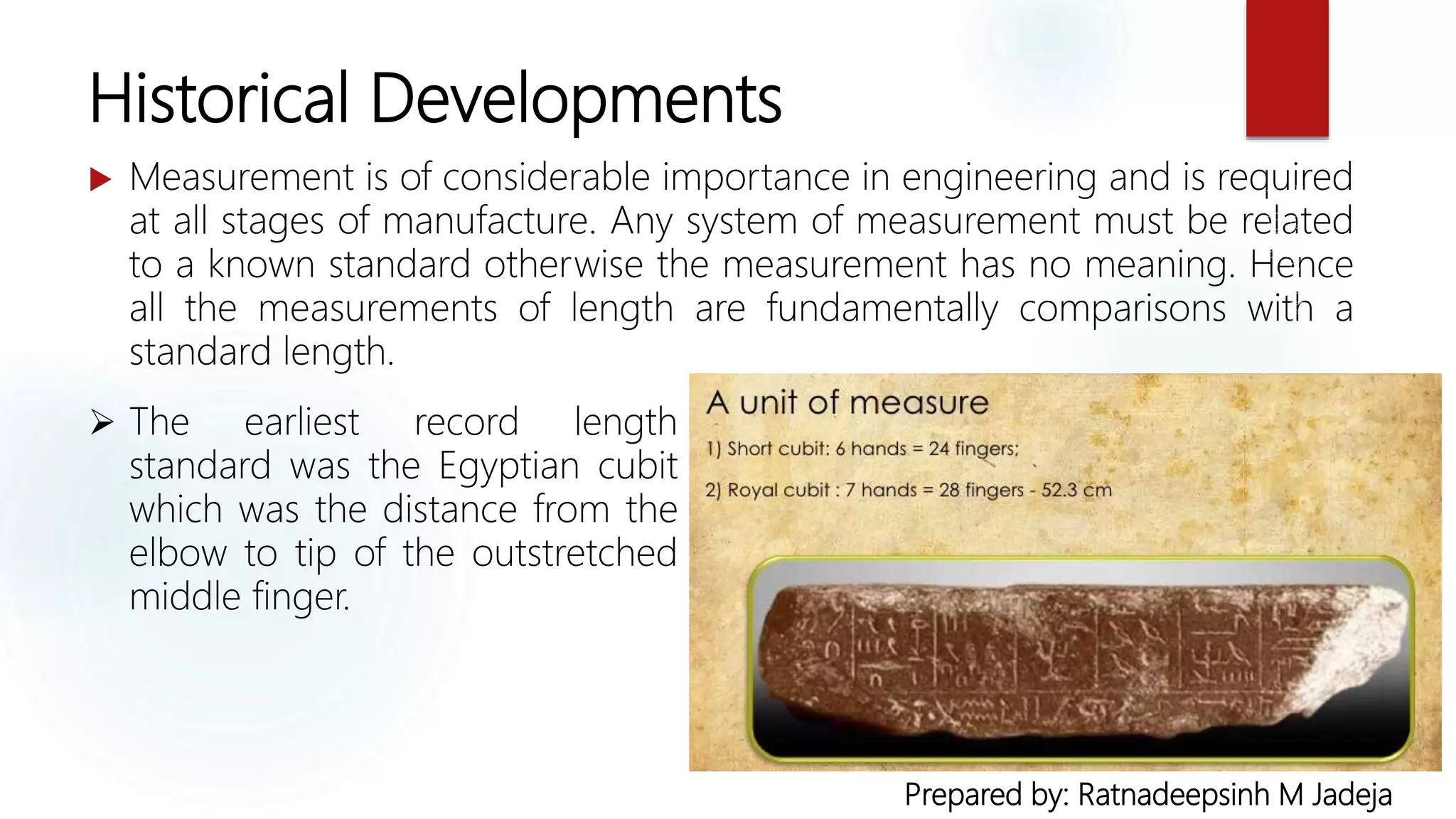 Standards of Measurement | PPTX