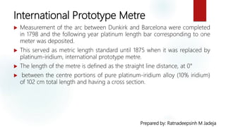 Standards of Measurement | PPTX
