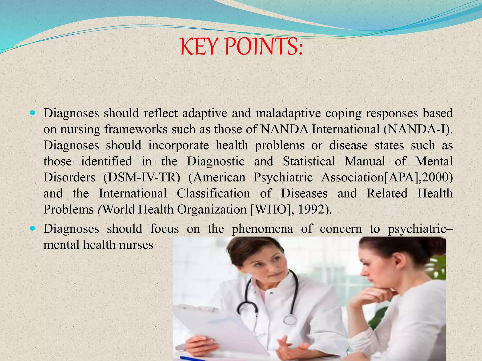 Standards of psychiatric nursing | PPTX