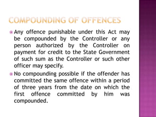 Standards of weights and measures (enforcement) act | PPTX