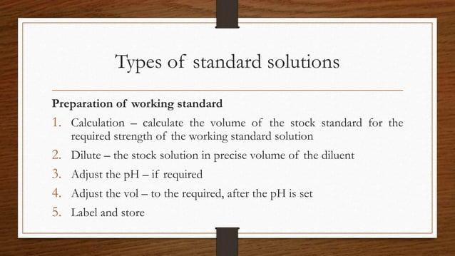 Standard Solutions, saturated and supersaturated solutions | PPTX ...