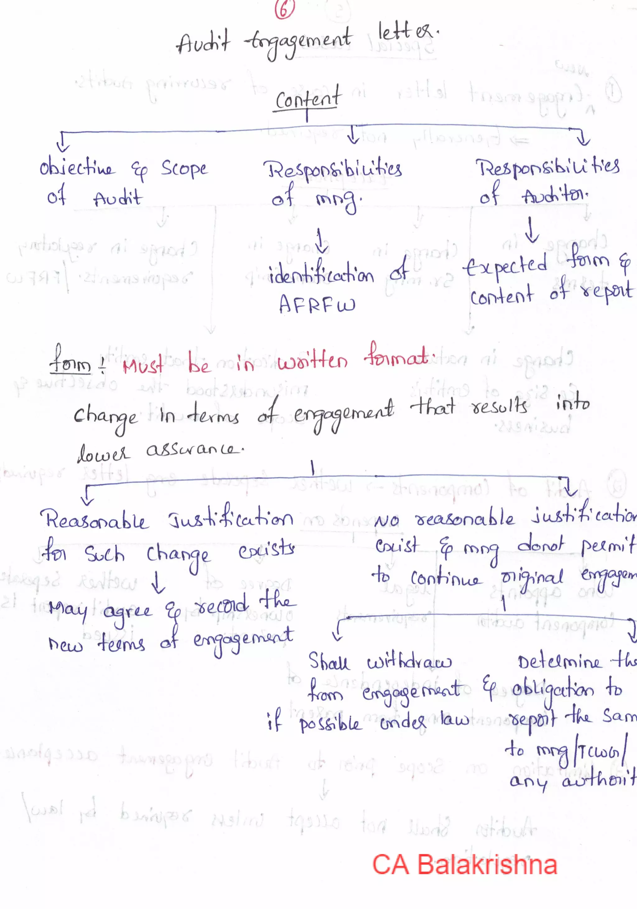 CA Final & Inter Standards on Auditing Handwritten Notes by CA ...