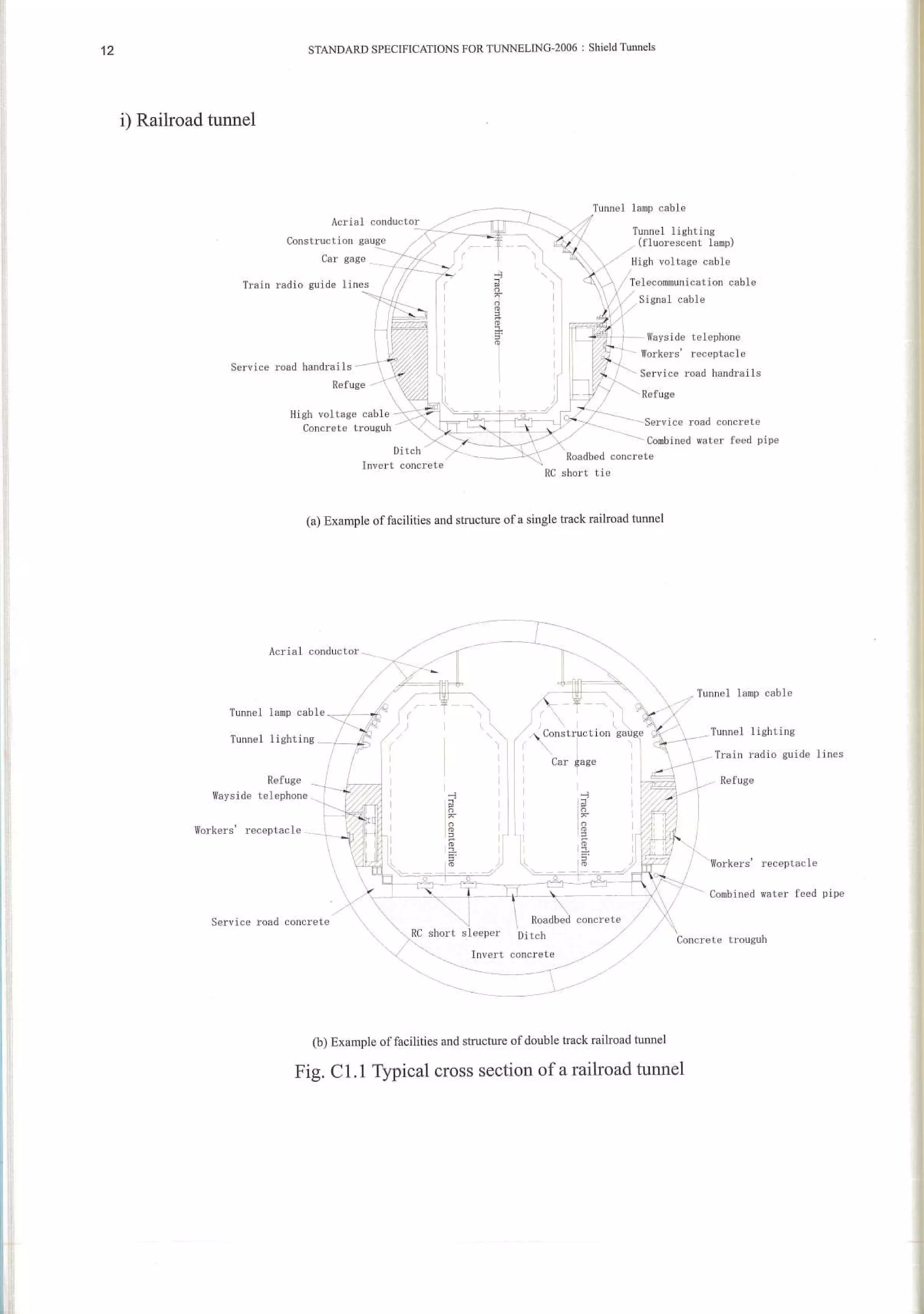 Standard specification for tunneling 2006-shield tunnels.compressed | PDF