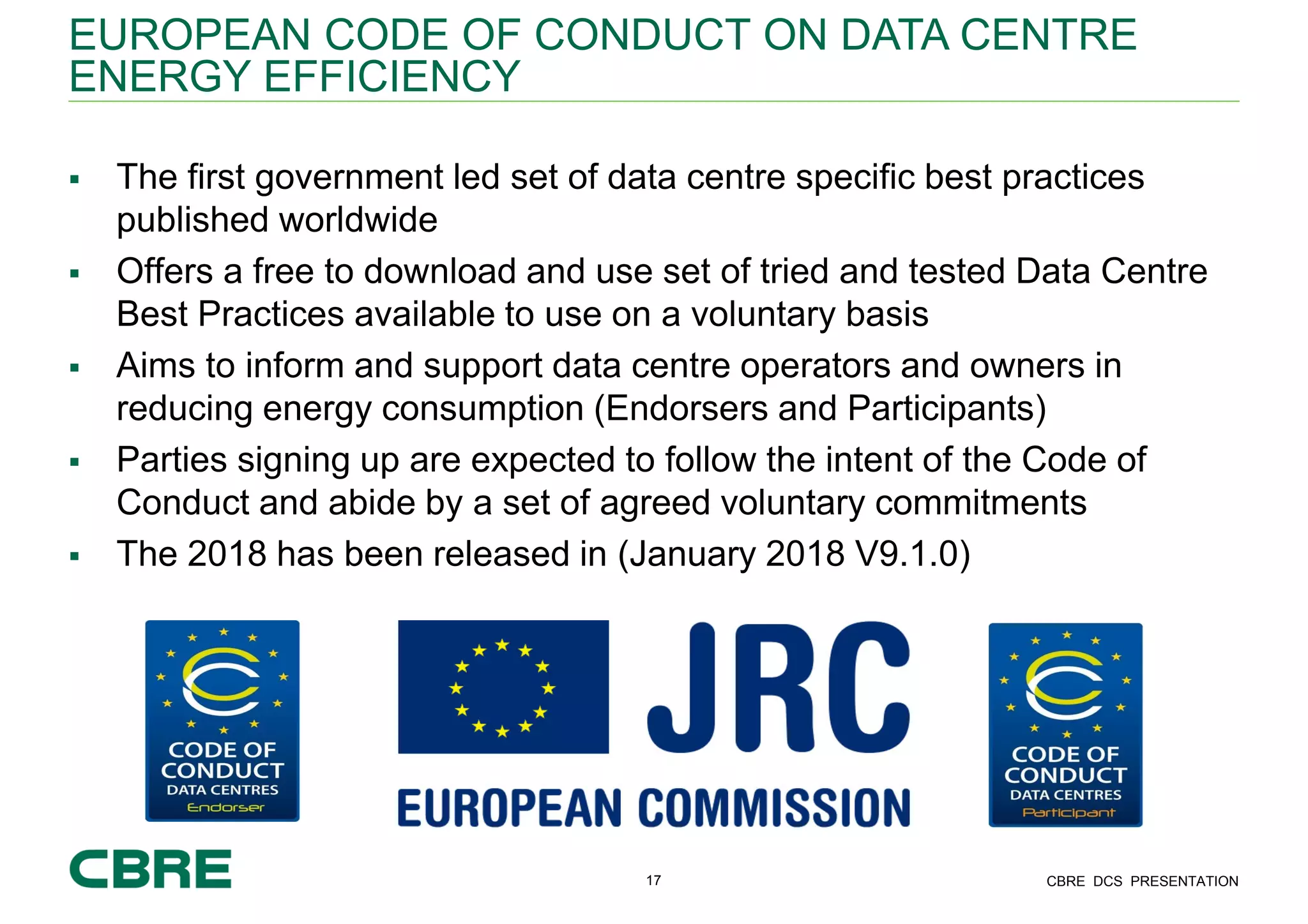 European Data Centre Standards | PDF