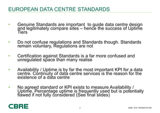 European Data Centre Standards | PPT