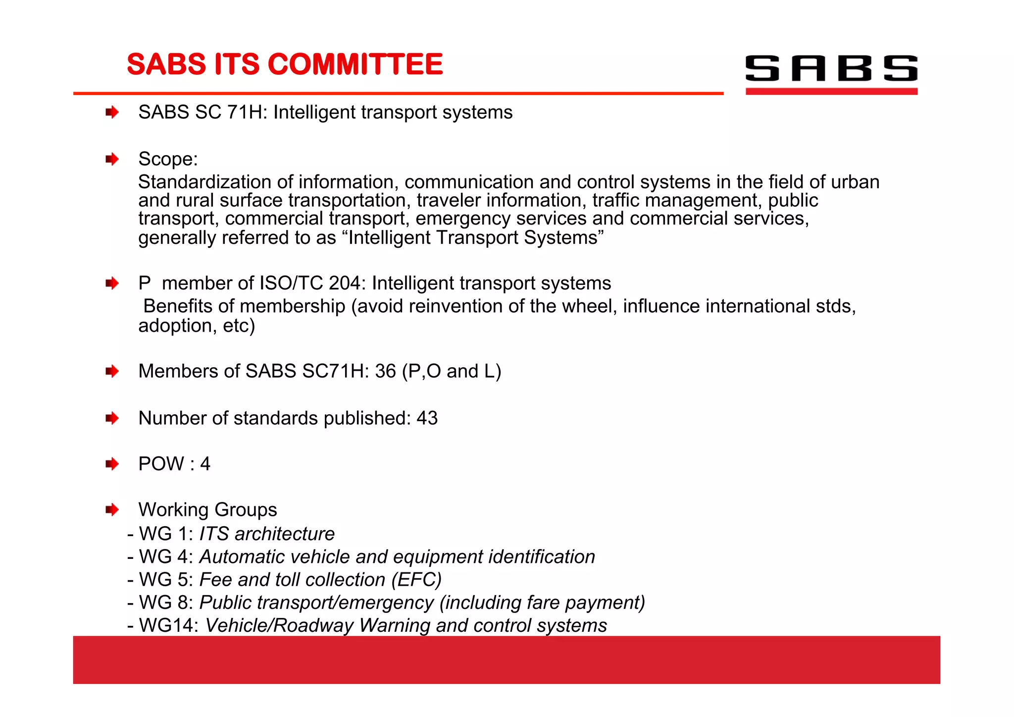 Standards process development & benefits | PDF