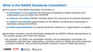 NASIG 2023 - Standards Quiz Show! An intro to using standards in ...