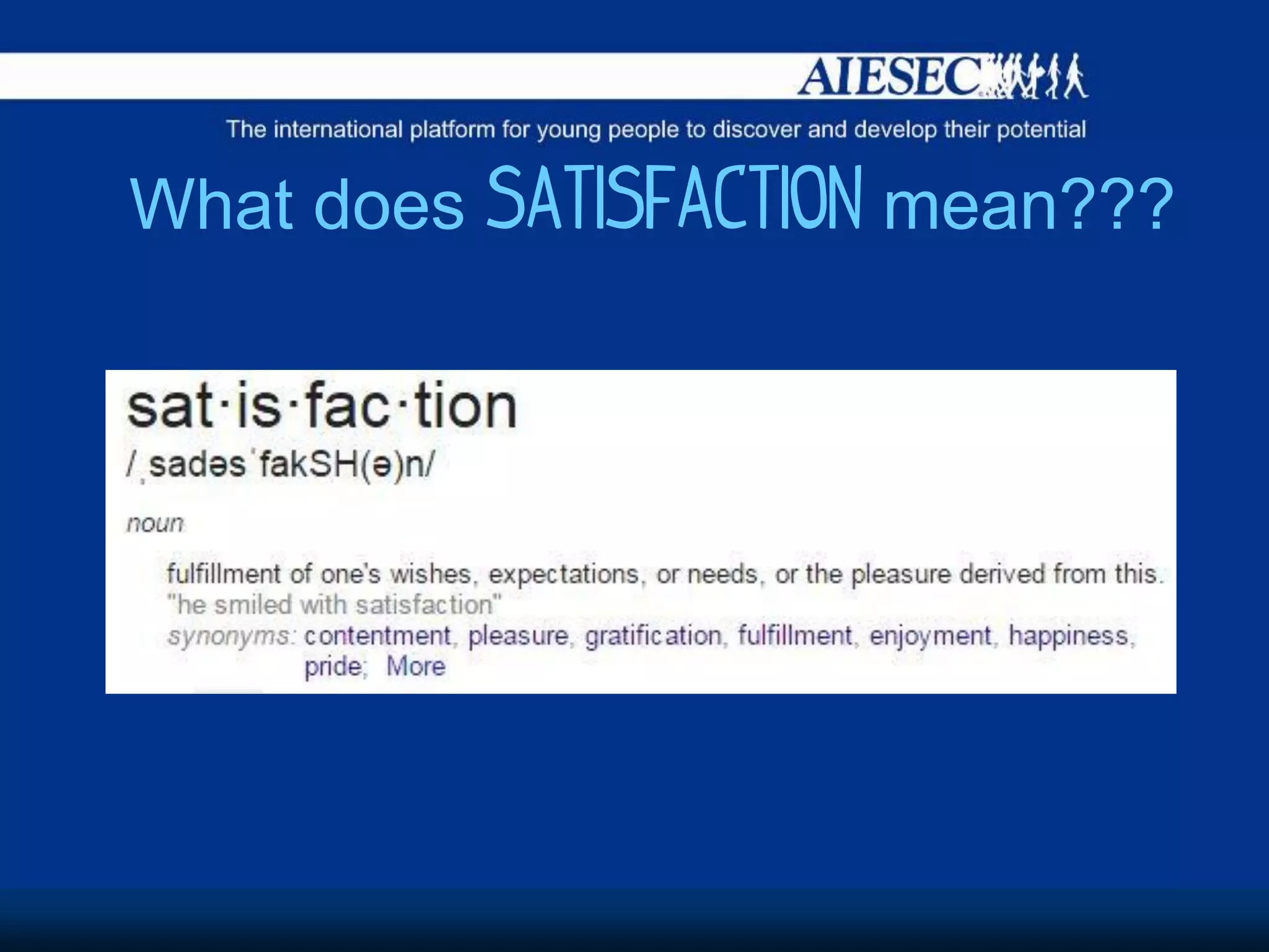 AIESEC Standards and Quality | PDF