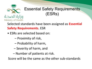 Standards & survey process orientation sspo cbahi | PPTX