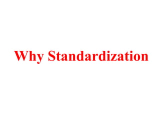 Standard standardization protocol | PDF