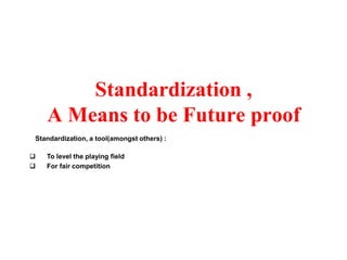 Standard standardization protocol | PDF