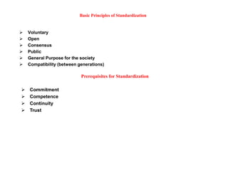 Standard standardization protocol | PDF